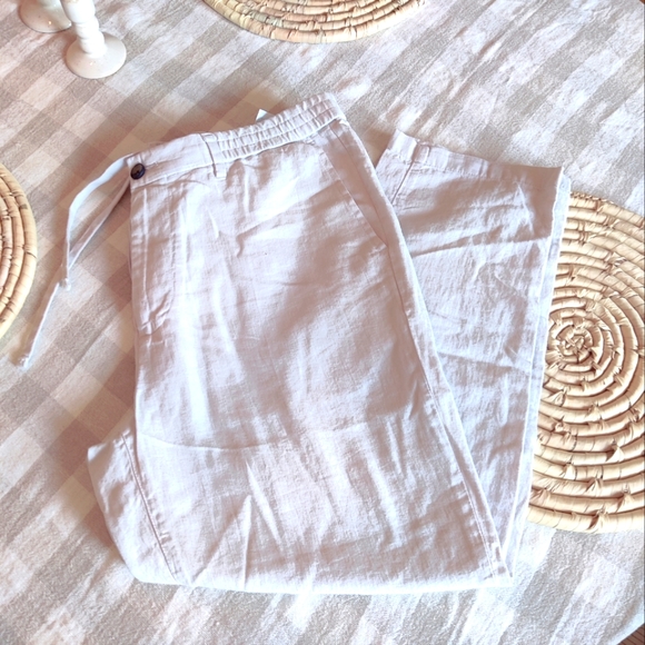 Banana Republic Factory | Pants | Nwt Mens Banana Republic Linen Blend ...